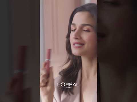 L'Oréal Paris | I'm Worth It, My Lipstick is Worth It: Alia Bhatt's Shade 601 Worth It