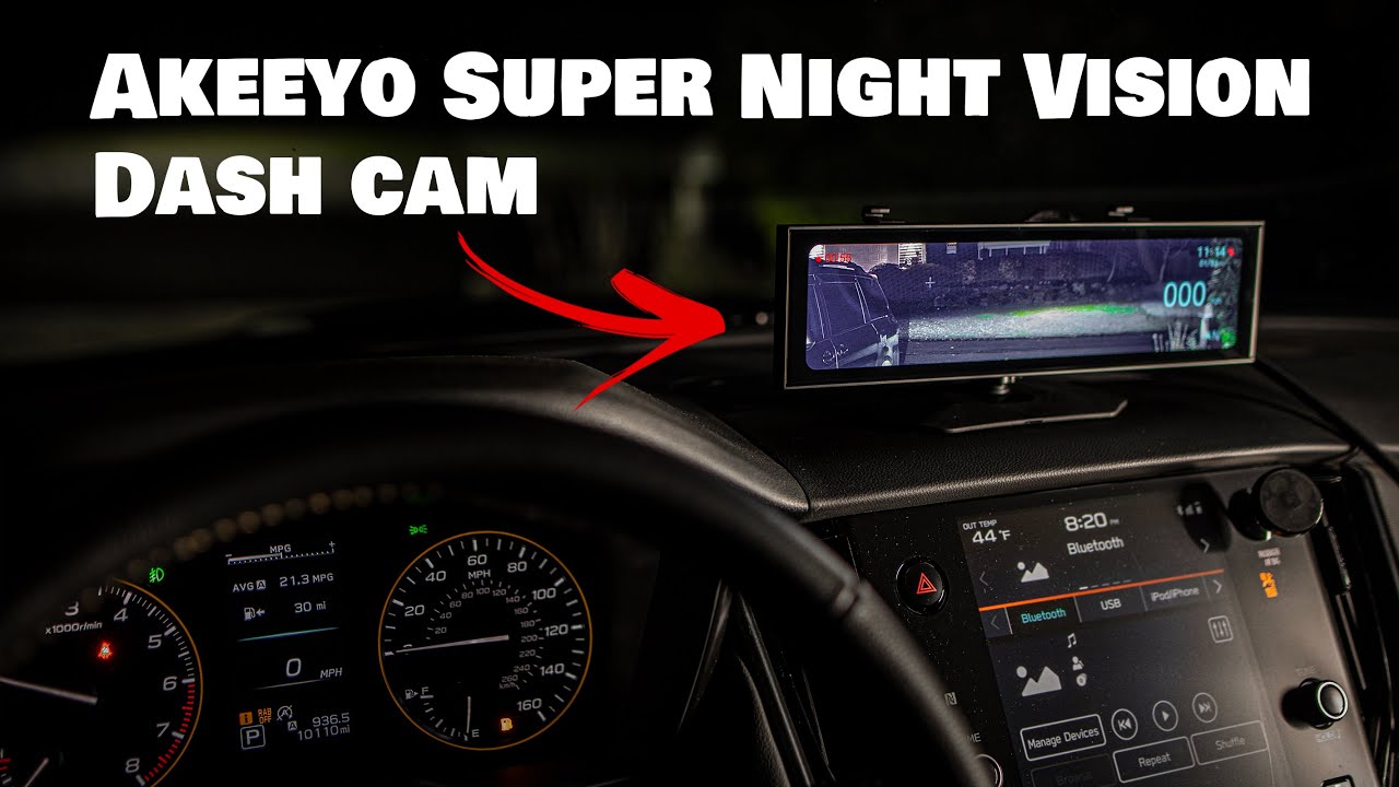 Check out Akeeyo Super Night Vision Dash Cam on the Subaru Outback Wilderness