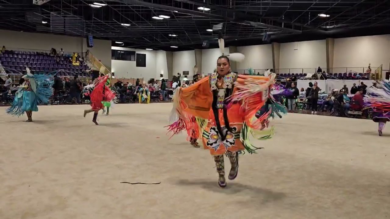 Jr. Womens Fancy Shawl @ Durant powwow 2023