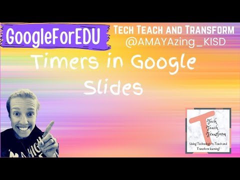 Timers on Google Slides