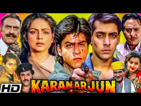 Karan Arjun 1995 Full Movie HD | Shah Rukh Khan | Salman Khan | Kajol | Mamta K. | Review & Facts