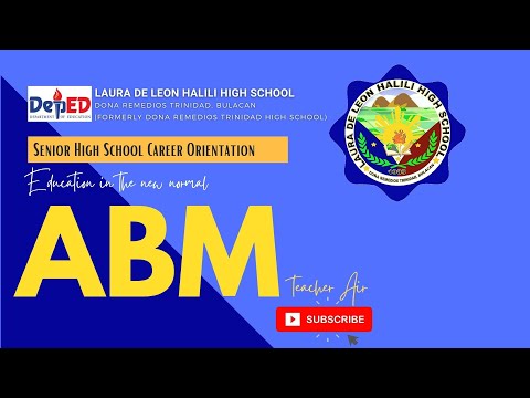 ABM STRAND | ACCOUNTANCY AND BUSINESS MANAGEMENT | SHS Career Orientation