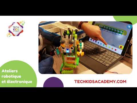 Tech Kids Academy - Ateliers Programmation Robotique Electronique Graphisme pour les 5-17 ans