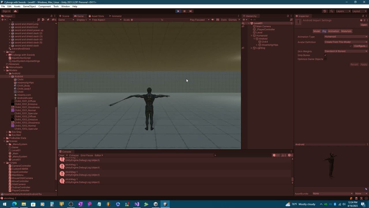 Why does unchecking Optimize Game Objects under Rig import settings ... Why does unchecking Optimize Game Objects under Rig import settings ...