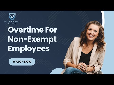 Overtime For Non Exempt Employees
