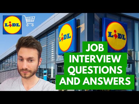LIDL Supermarket Job Interview Questions and Answers