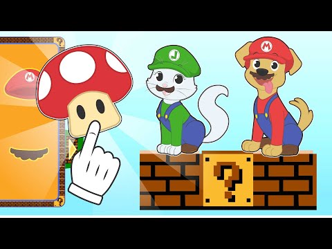 BABY PETS 🎮 Max and Kira dress up as video game characters