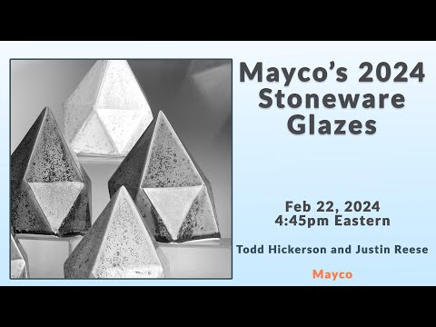 Mayco’s 2024 Stoneware Glazes