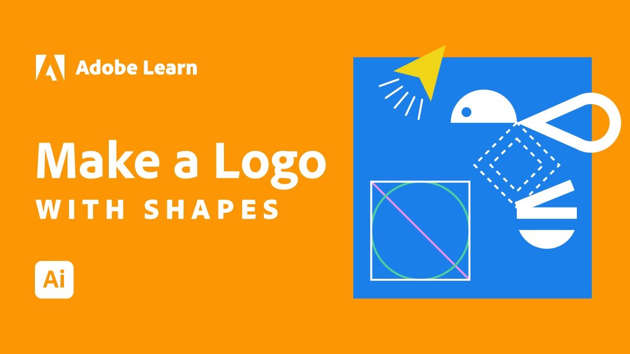 Build your logo with basic shapes in Illustrator | Adobe Creative Cloud