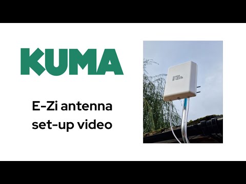 KUMA E-Zi antenna guide - set your 4G and 5G external antenna up correctly using this video