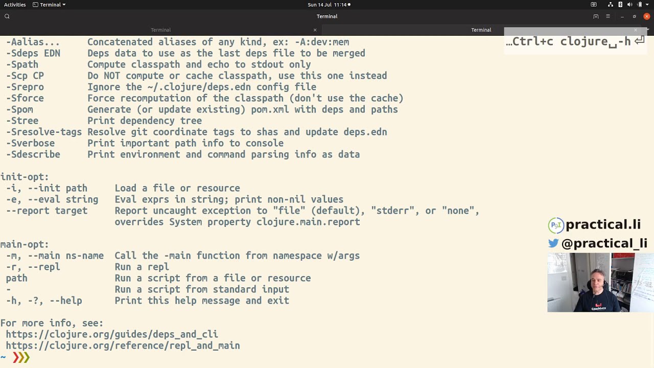 Practicalli Clojure 35 - Clojure CLI tools - an introduction