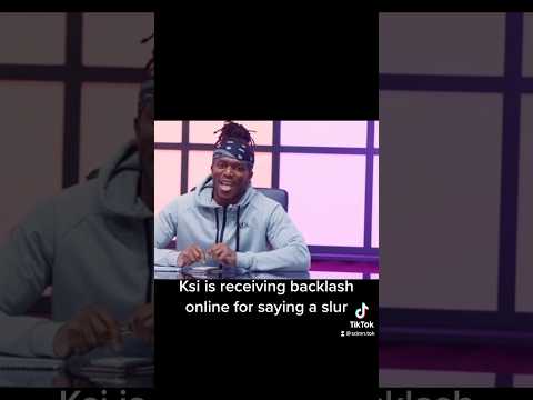 KSI says the p word/slur #sidemen #shorts