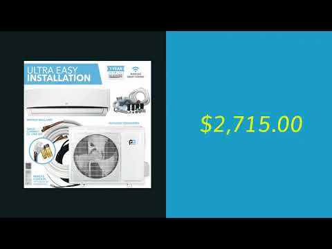 DIY 36000 Btu Mini Split Heat Pump 17.6 SEER in Minisplitwarehouse #trending #minisplit #heatpumps
