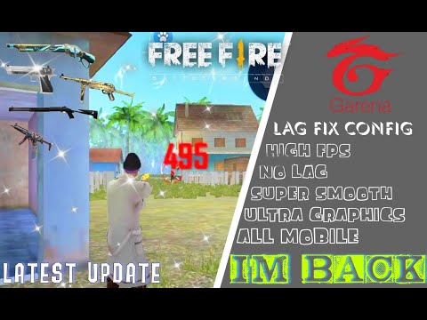 LAG FIX FREEFIRE | 1.60.7 | 1-6 GB | CONFIG FILE UPDATE | GRAPHICS | GARENA FREEFIRE