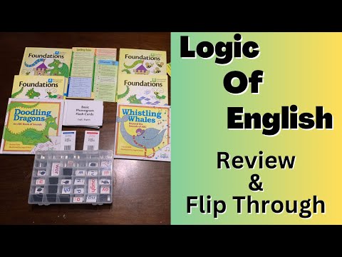 👀LOOK INSIDE | LOGIC of ENGLISH | FOUNDATIONS A & B | HOMESCHOOL CURRICULUM