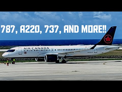 Plane Spotting @Curacao International Airport (CUR 2023 - IRL)