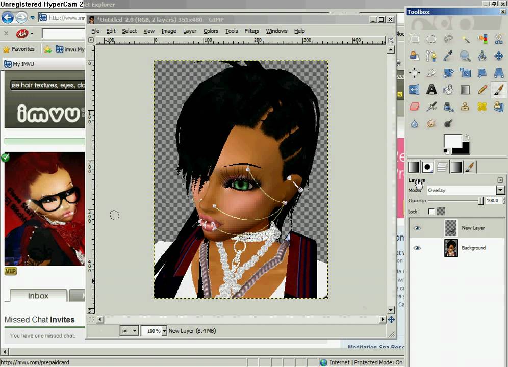 Gimp Tutorial Faa IMVU