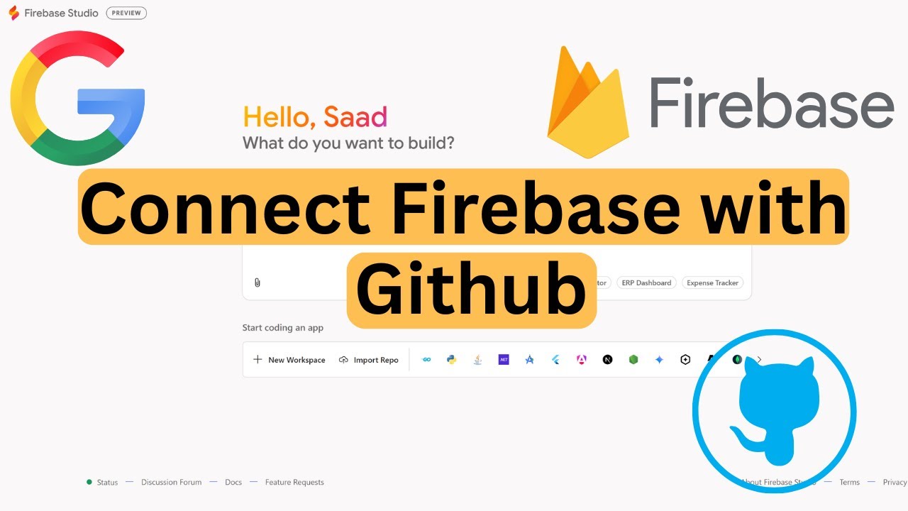 How to Connect GitHub to Firebase Studio (Step by Step)
