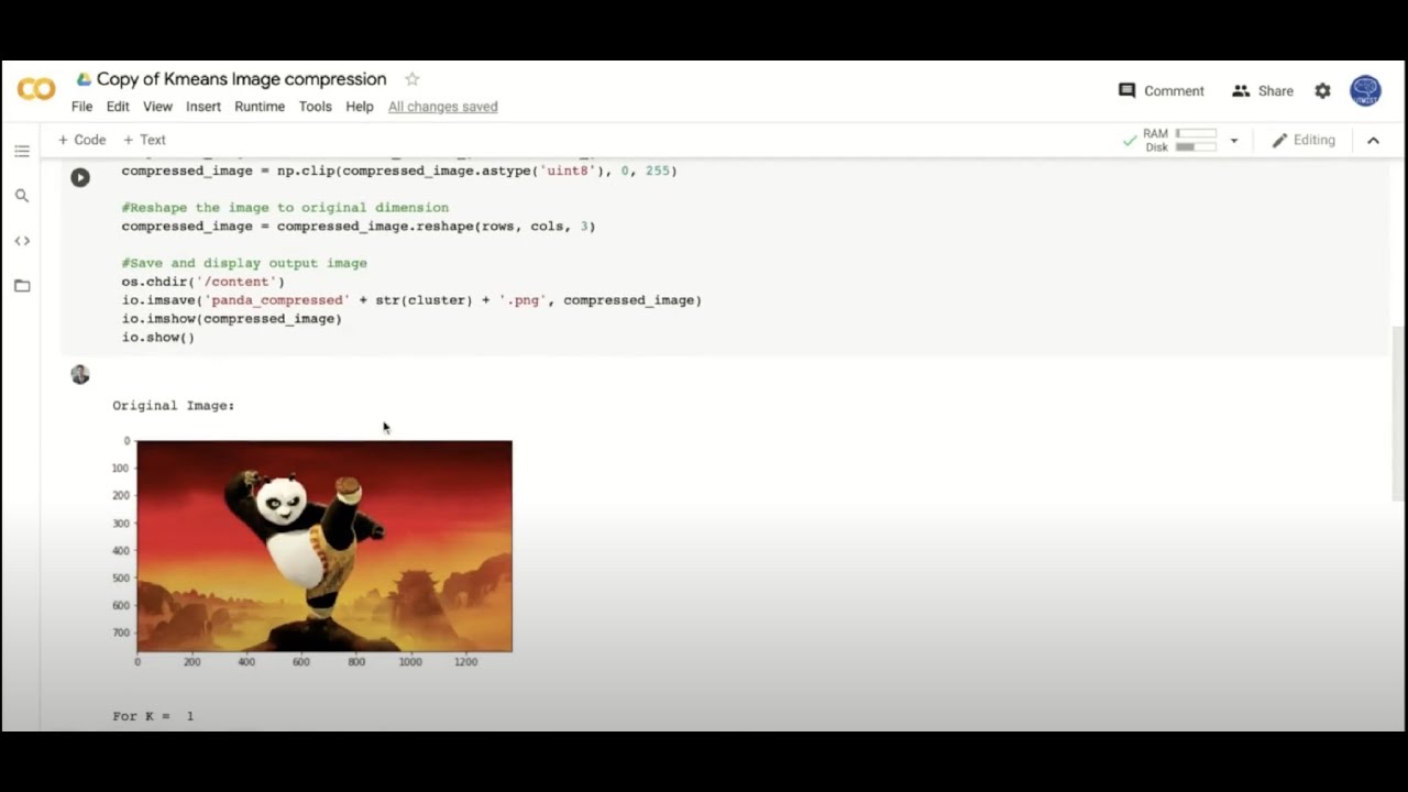 MIST101 Workshop 5-3: Using K-means for Image Compression