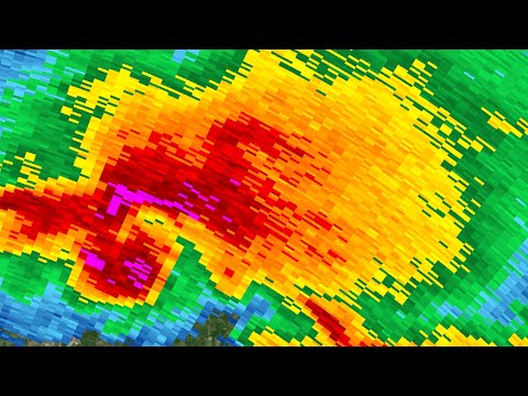 2024 Lakeview, Ohio Supercell Radar Loop