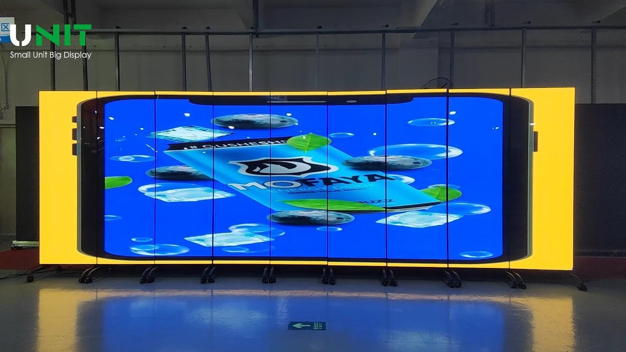 LED Banner Display | Portable & High-Resolution Digital Signage - UNIT LED