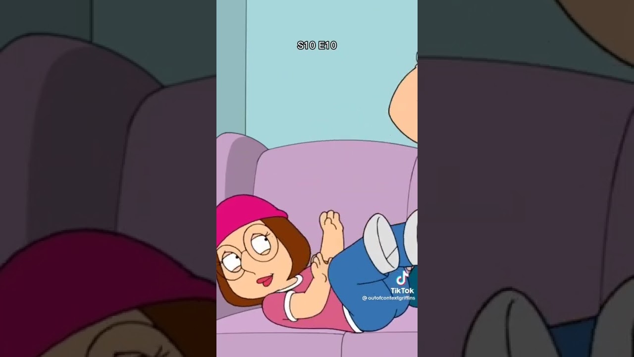 Meg is ticklish