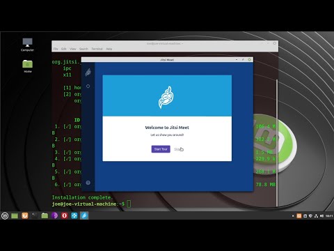 Install Jitsi Meet Video Conference Software In Linux Mint 20