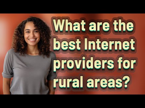 What are the best Internet providers for rural areas?