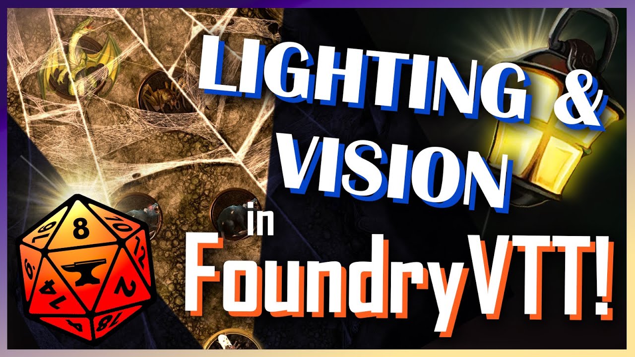 Dynamic Lighting & Vision Guide - Foundry VTT Tutorial (V10-V12)