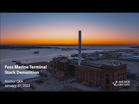 Foss Marine Terminal Stack Demolition - New Bedford, MA