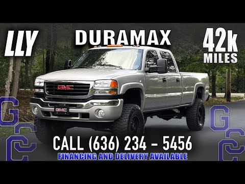 LLY Duramax For Sale: 2005 GMC Sierra 2500 SLT 4x4 Diesel With Only 42k Miles