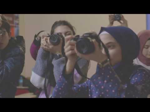 Behind the scene of the photo training Youth Lens - 1 mn