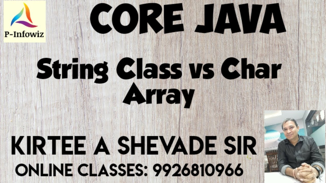 Java String class or character array