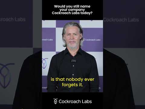 Would the CEO of Cockroach Labs ever change the name?