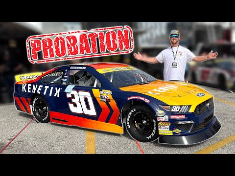 NASCAR Put Me On Probation, Here's Why