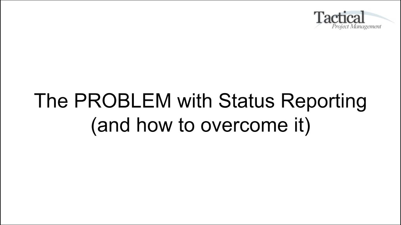 Project Status Report Template
