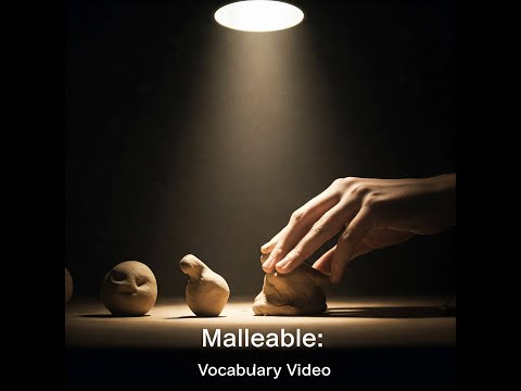Malleable: The Word You Need to Know | Vocabulary Builder with @sni_perock
