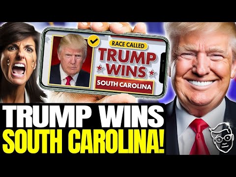 Trump Update 2/25/2024... Trump Wins South Carolina Seconds After Polls ...