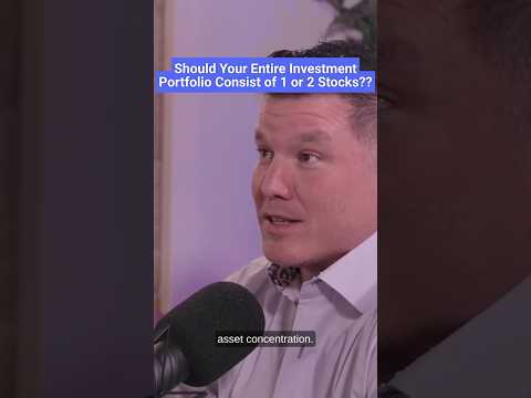 Should Your Investment Portfolio Consist of 1 or 2 Stocks? #investsmart #financeshort #rothira