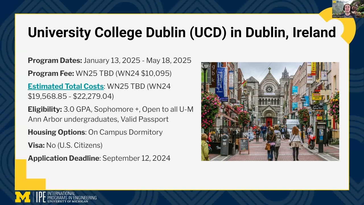 Study Abroad as a Mechanical Engineer