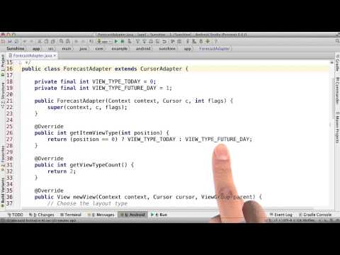 Learn Two Item View Types Developing Android Apps - Mind Luster