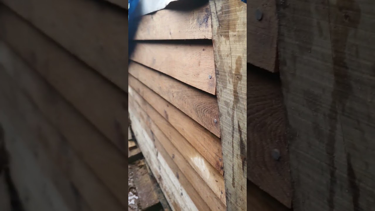 First Oak cladding done!