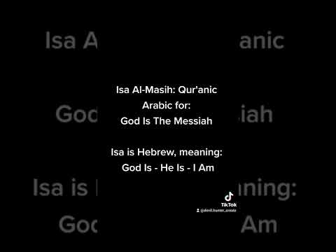 What does "Isa Al-Masih" mean?