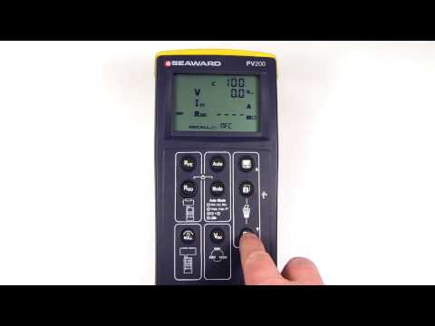 How to recall data from the PV200 or 210