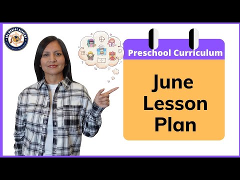 June Lesson Planning for Childcares - English Version