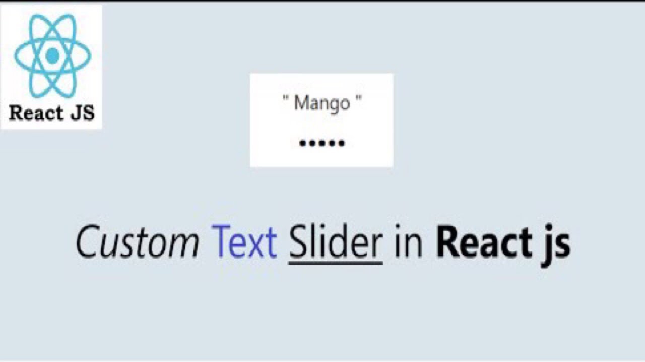 Custom Text Slider in React js || Text Carousel in React || Dynamic Data || Map || React js