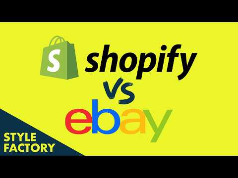 Shopify vs eBay (2025) — Which is Better?
