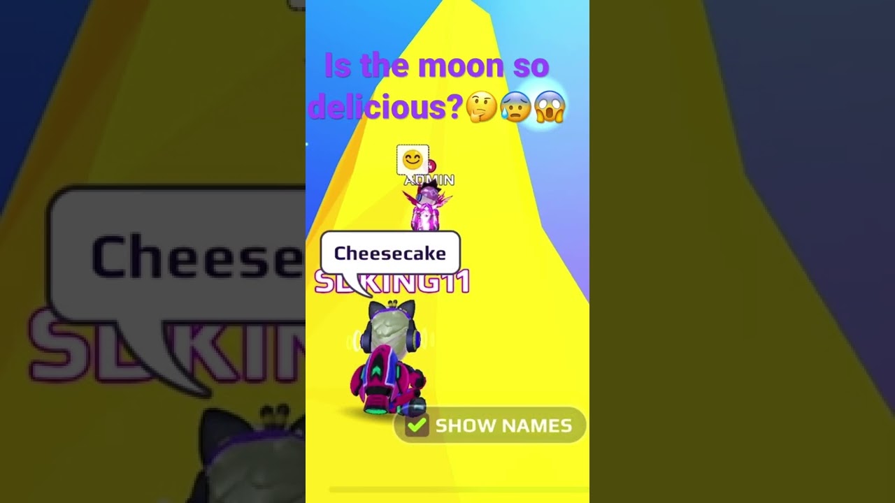 Is the moon so delicious?
