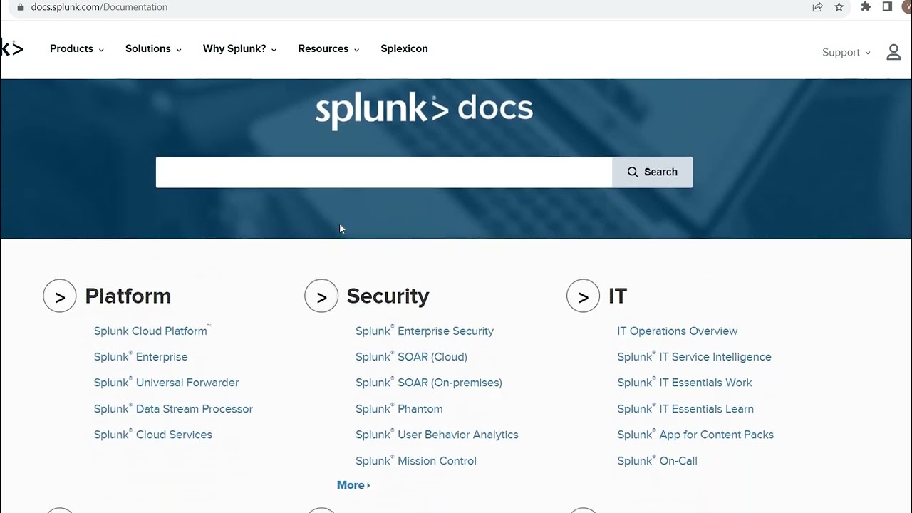 Splunk Newbie - Documentation Basics
