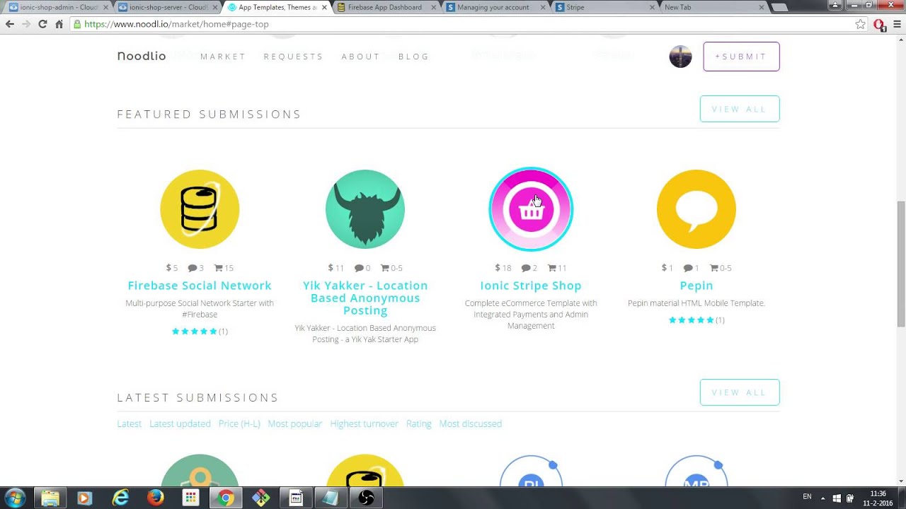 Ionic Shop - Tutorial on Setup